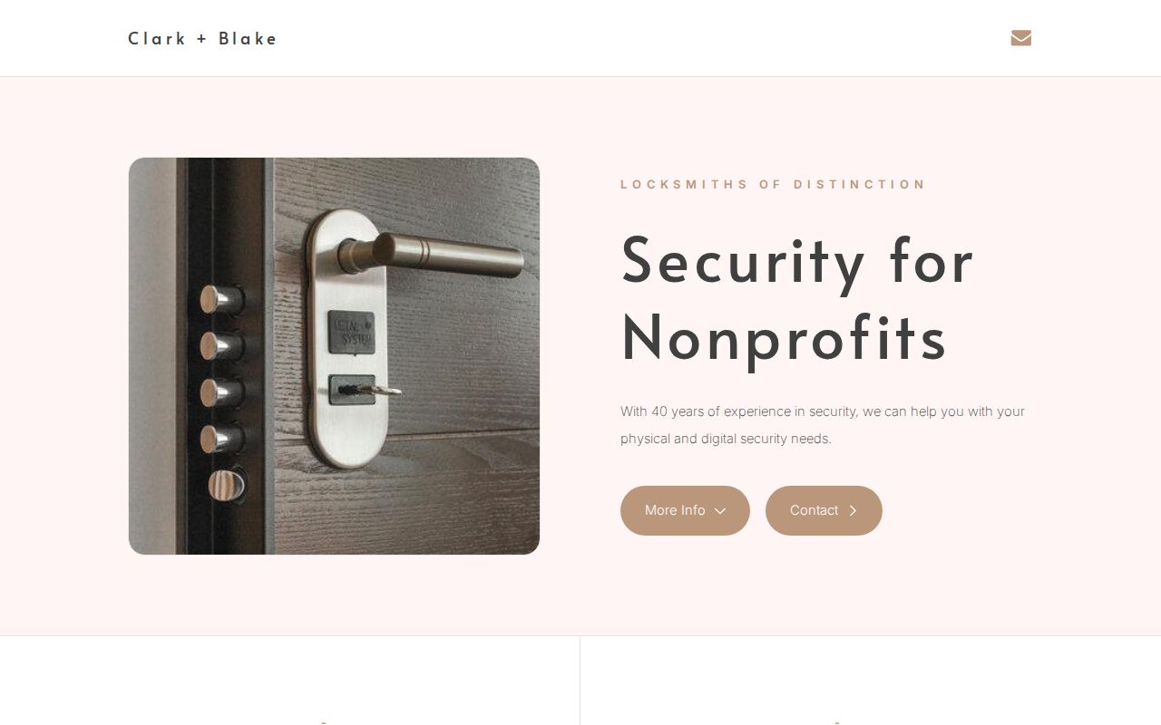 Clark + Blake - Security for Nonprofits